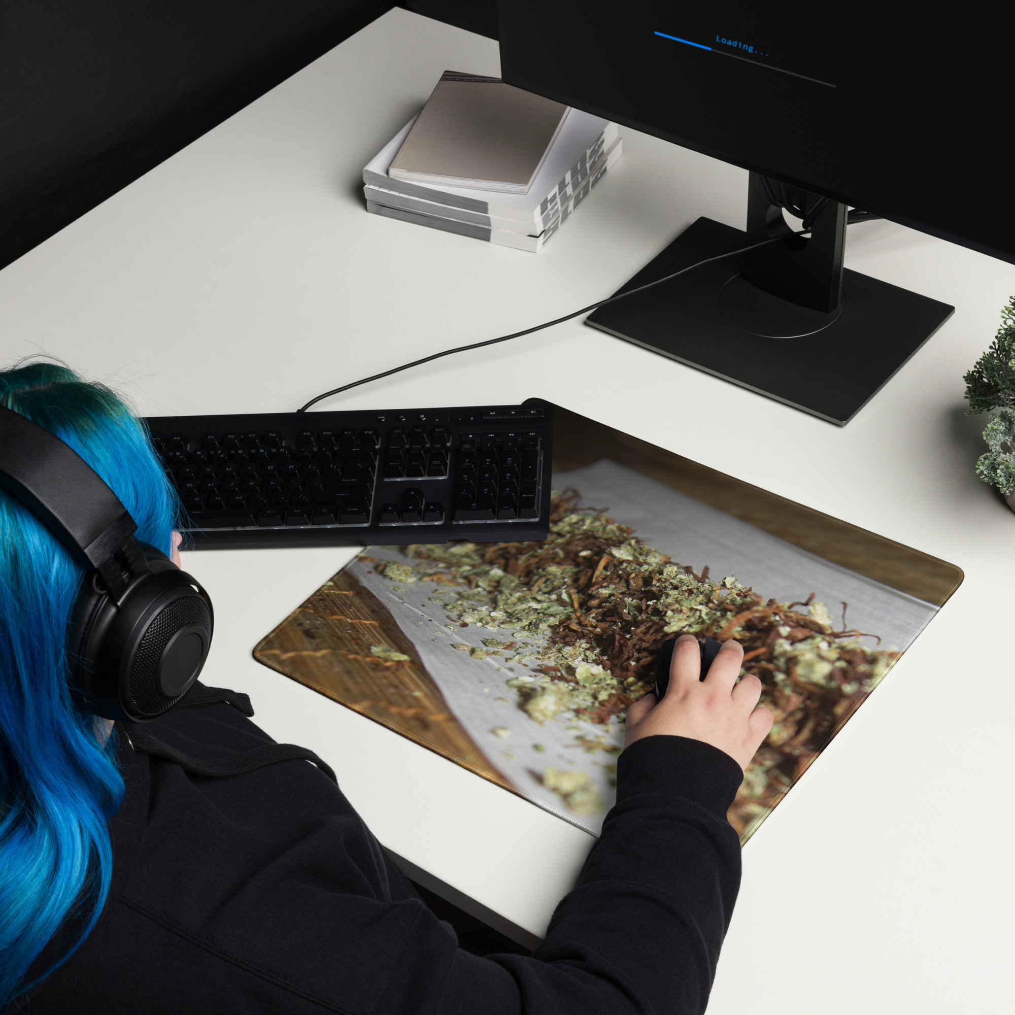 Weed Gaming mouse pad